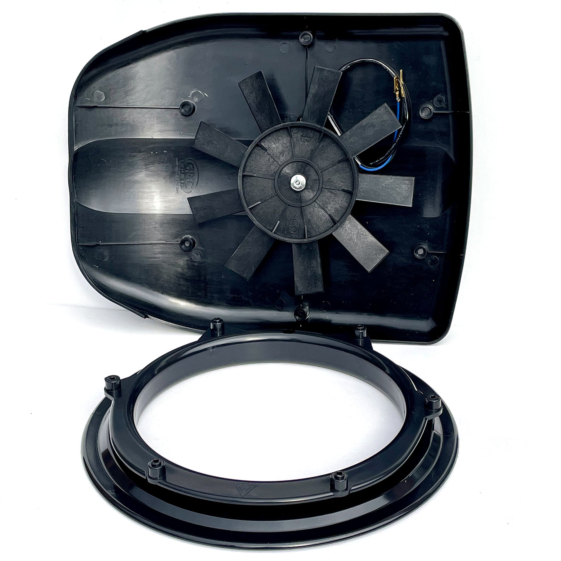 Low profile motorised van roof fan ventilator for commercial vehicles ...