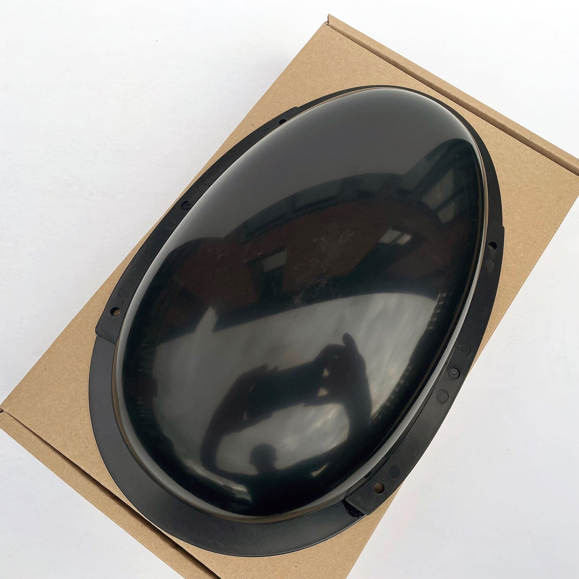 Van roof vent. Black plastic duct type low profile van ventilator for ...