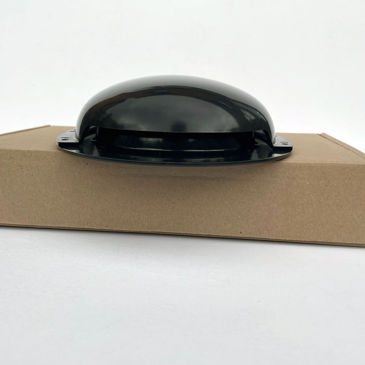 Van roof vent. Black plastic duct type low profile van ventilator for ...