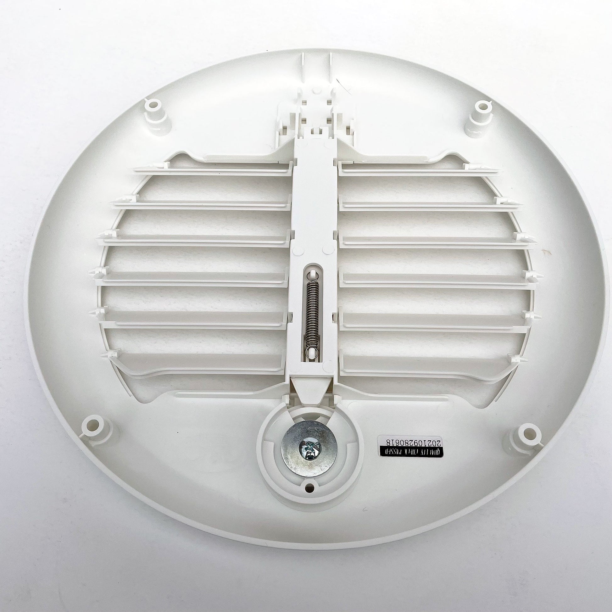 White inner valve for motorised van roof ventilator for vans ...