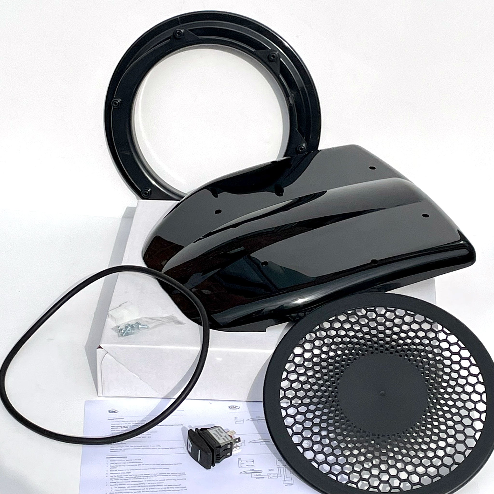 Low profile motorised van roof vent fan for commercial vehicles, dog ...